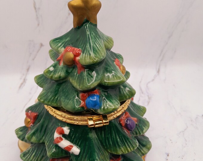 Christmas Trinket Box - Etsy