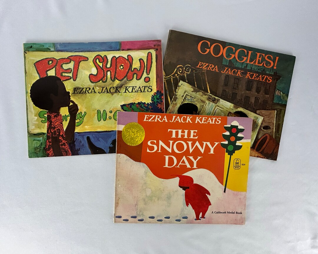 Set of Three Ezra Jack Keats Softcover Books (1971, 1972, 1974) - Etsy