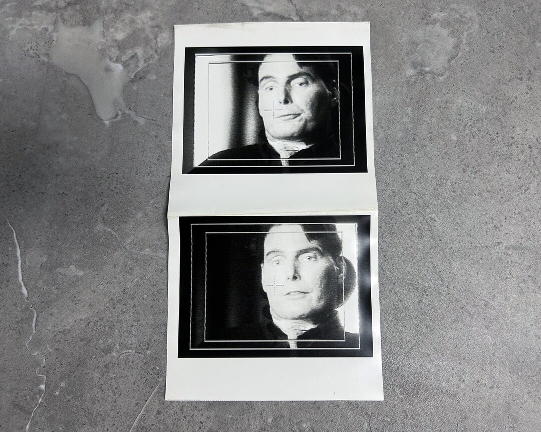 One-of-a-kind Christopher Reeve Test Shots Behind-the-scenes RARE (2 ...