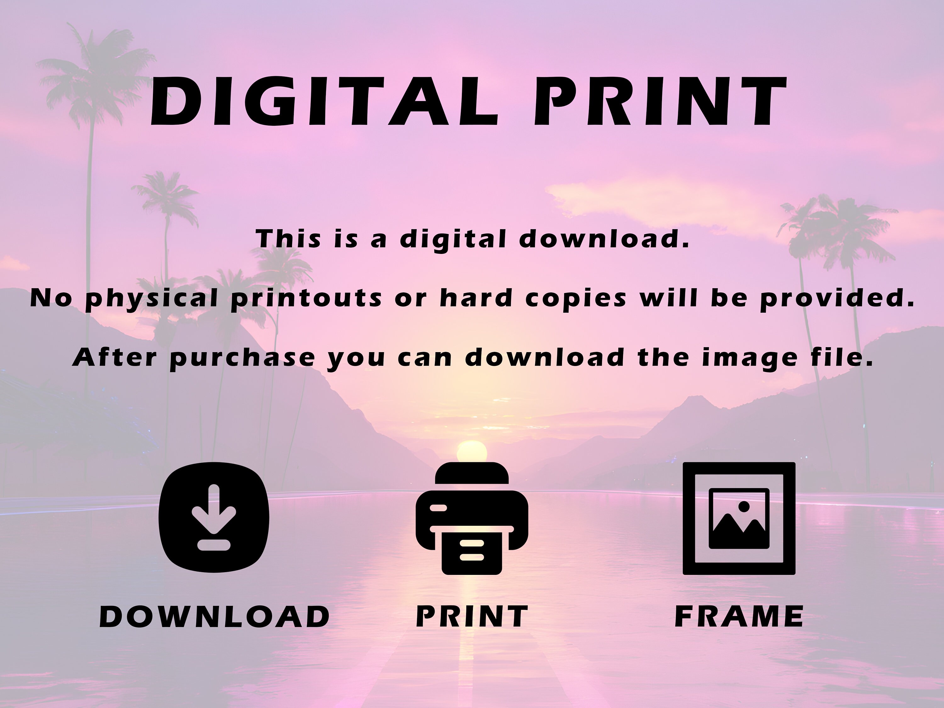 Synthwave Poster Digital Art | Printable Wall Art | Cyber City Print ...
