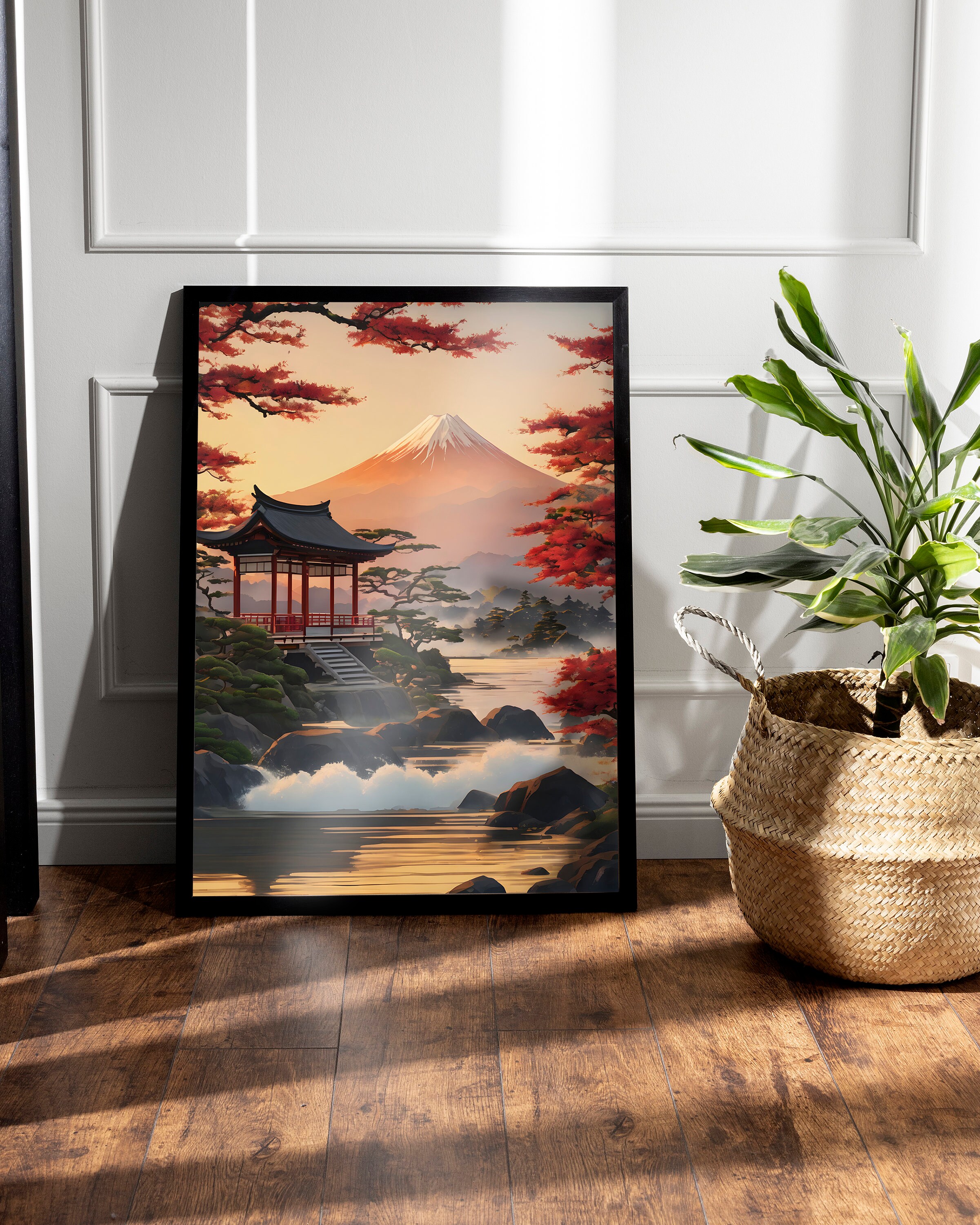 Japanese Ukiyo-e Poster Digital Art | Printable Wall Art | Ukiyo-e ...
