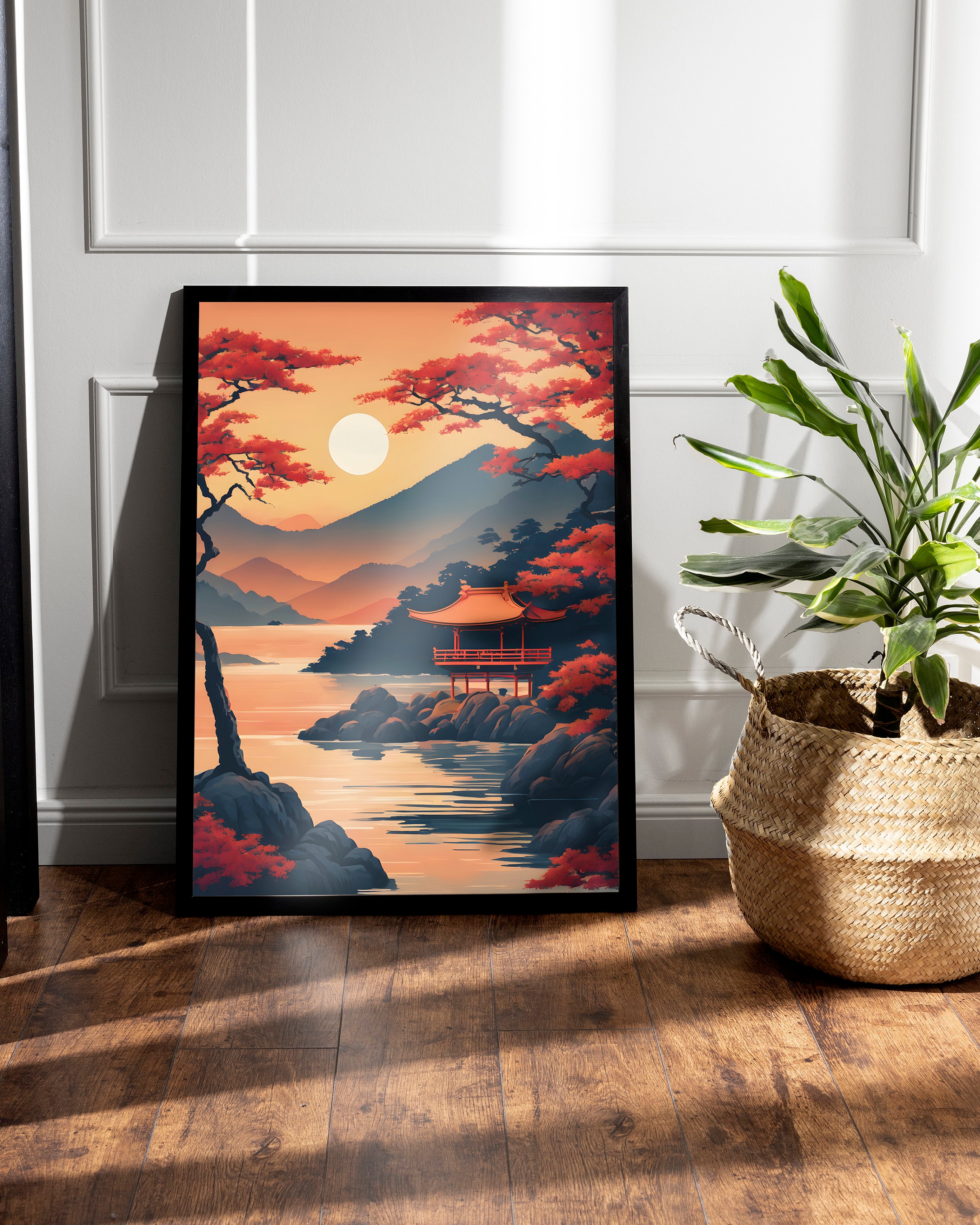Japanese Ukiyo-e Poster Digital Art | Printable Wall Art | Ukiyo-e ...
