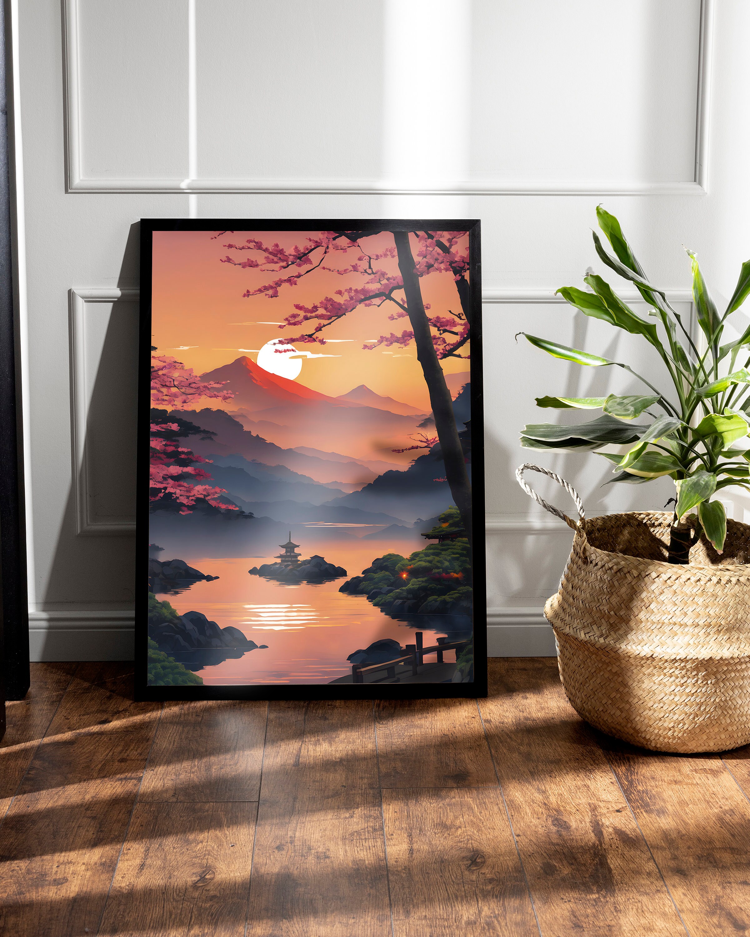 Japanese Ukiyo-e Poster Digital Art | Printable Wall Art | Ukiyo-e ...