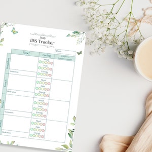 IBS Tracker Printable PDF | Symptom Tracker | Gut Health | IBS Journal ...