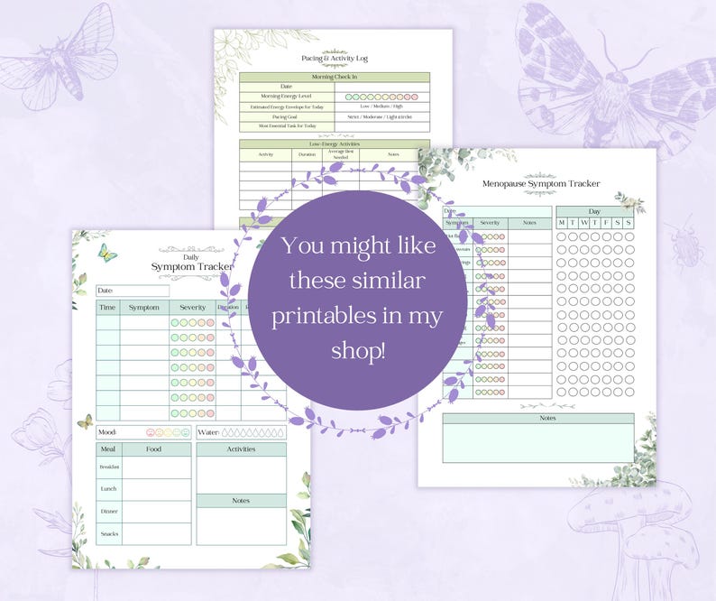 Emergency Room Visit Log Printable PDF, ER Tracker Sheet, Medical ...