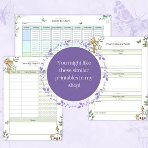 Church Tithe Tracker Printable PDF | Tithe Record Sheet | Tithing Chart ...