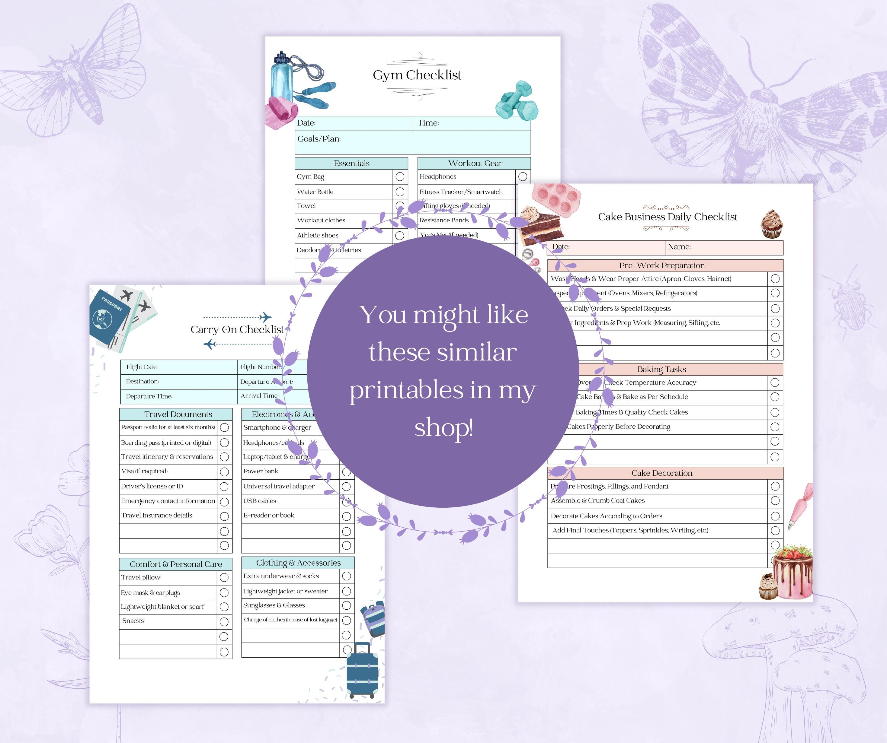 Conference Planning Checklist Printable PDF | Conference Meeting ...