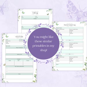 Target Customer Profile Printable PDF | Ideal Customer Database ...