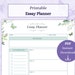 Essay Planner Printable PDF | Essay Tracker | Assignment Tracker ...