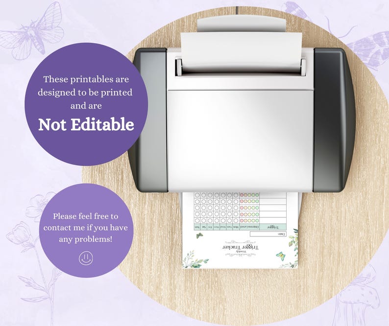 Fatigue Tracker Printable PDF | Energy Tracker | Chronic Fatigue Log ...