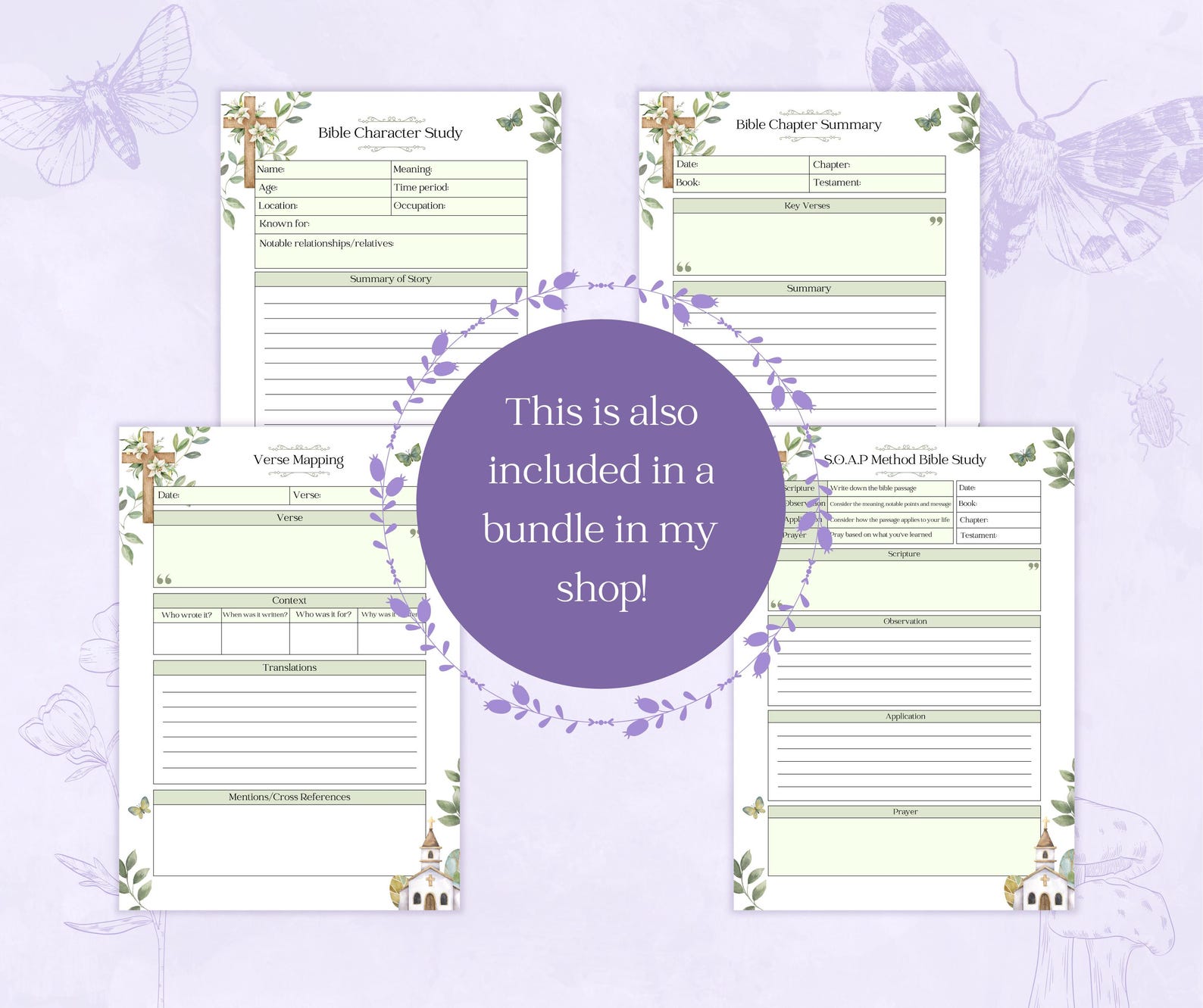 Bible Chapter Summary Printable PDF | Bible Chapter Study Journal ...