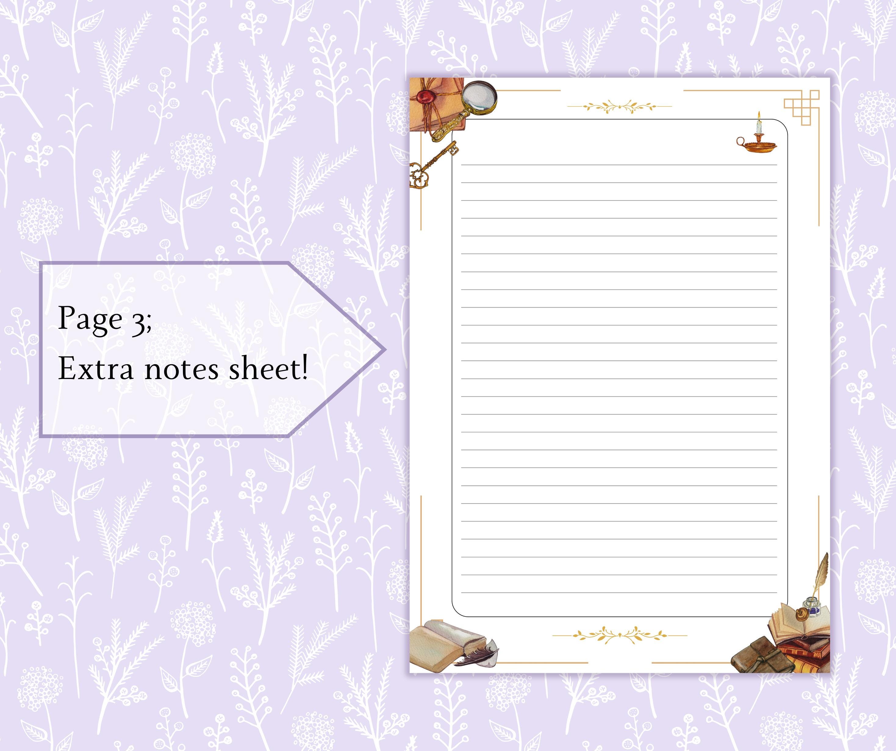 Dnd Quest Log Bundle Printable PDF | DM Quest Planner | Dnd Adventure ...