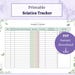 Sciatica Tracker Printable PDF | Symptom Tracker | Sciatica Symptoms ...