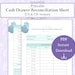 Cash Drawer Reconciliation Sheet Printable PDF | Cash Drawer Sheet ...