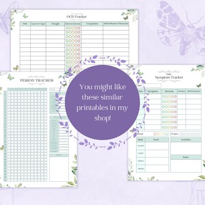 Trigger Tracker Printable PDF | Mental Wellness Journal | Distress ...