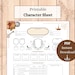 Dnd Character Sheet Printable PDF | Simple Dnd Character Sheet ...