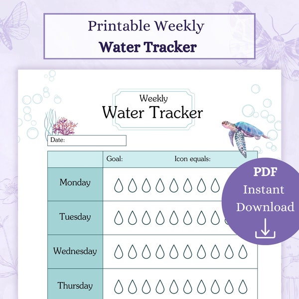 Drink Water Reminder - Etsy