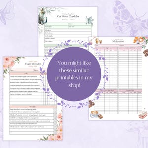 Bakery Inventory Sheet Printable PDF | Inventory Tracker | Supply ...
