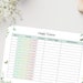 Fatigue Tracker Printable PDF | Energy Tracker | Chronic Fatigue Log ...