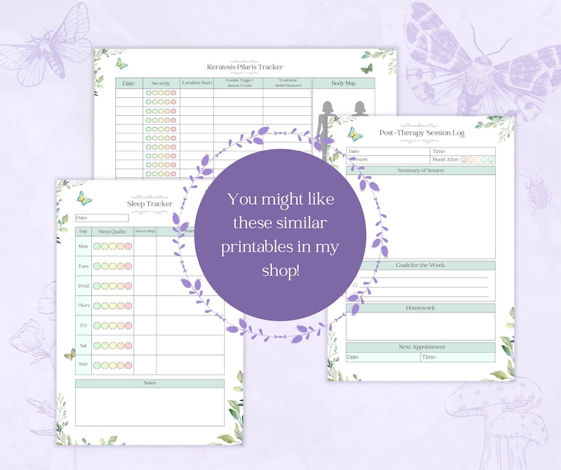 Hormonal Acne Tracker Printable PDF | Weekly Acne Log | Skin Analysis ...