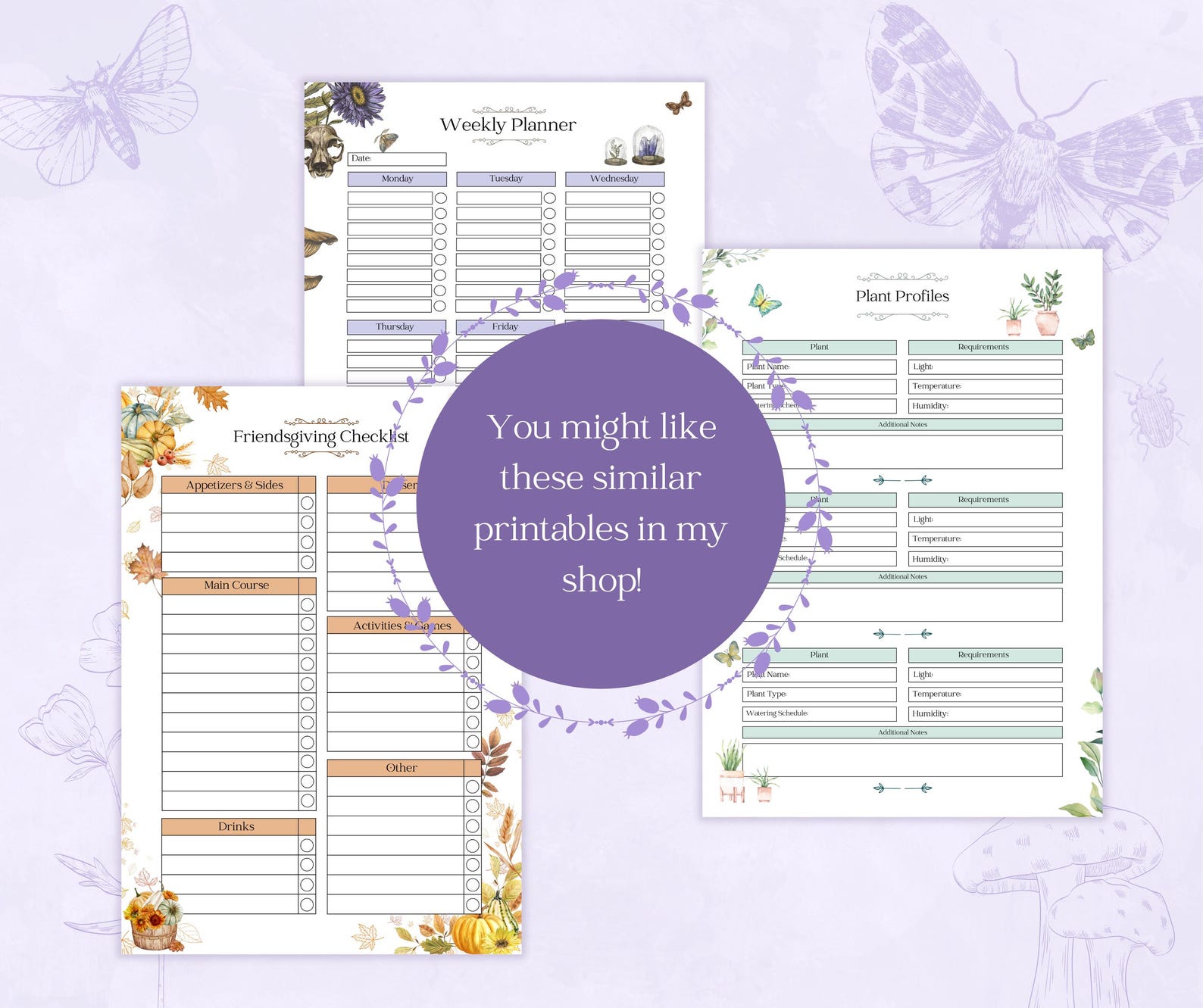 Cozy Gratitude Journal Printable PDF Self Reflection Wellness Journal ...