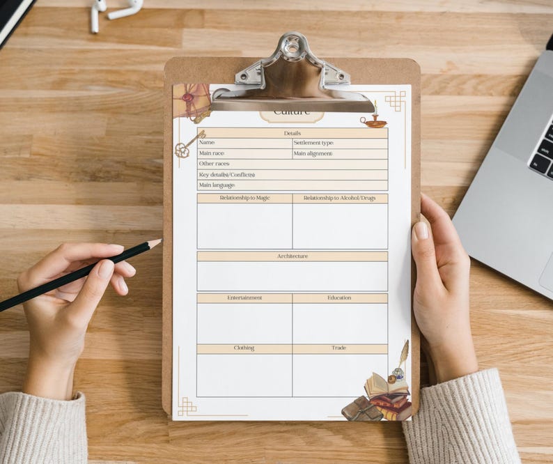 DM Worldbuilding; Culture Printable PDF | DM Starter Kit | Dnd Campaign ...