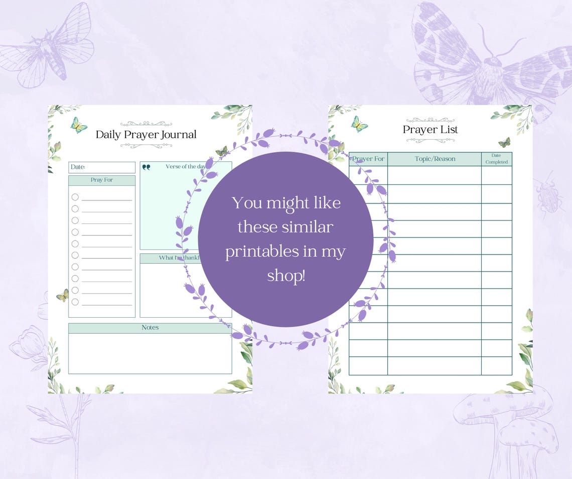 Church Attendance Sheet Bundle Printable PDF | Attendance Chart ...