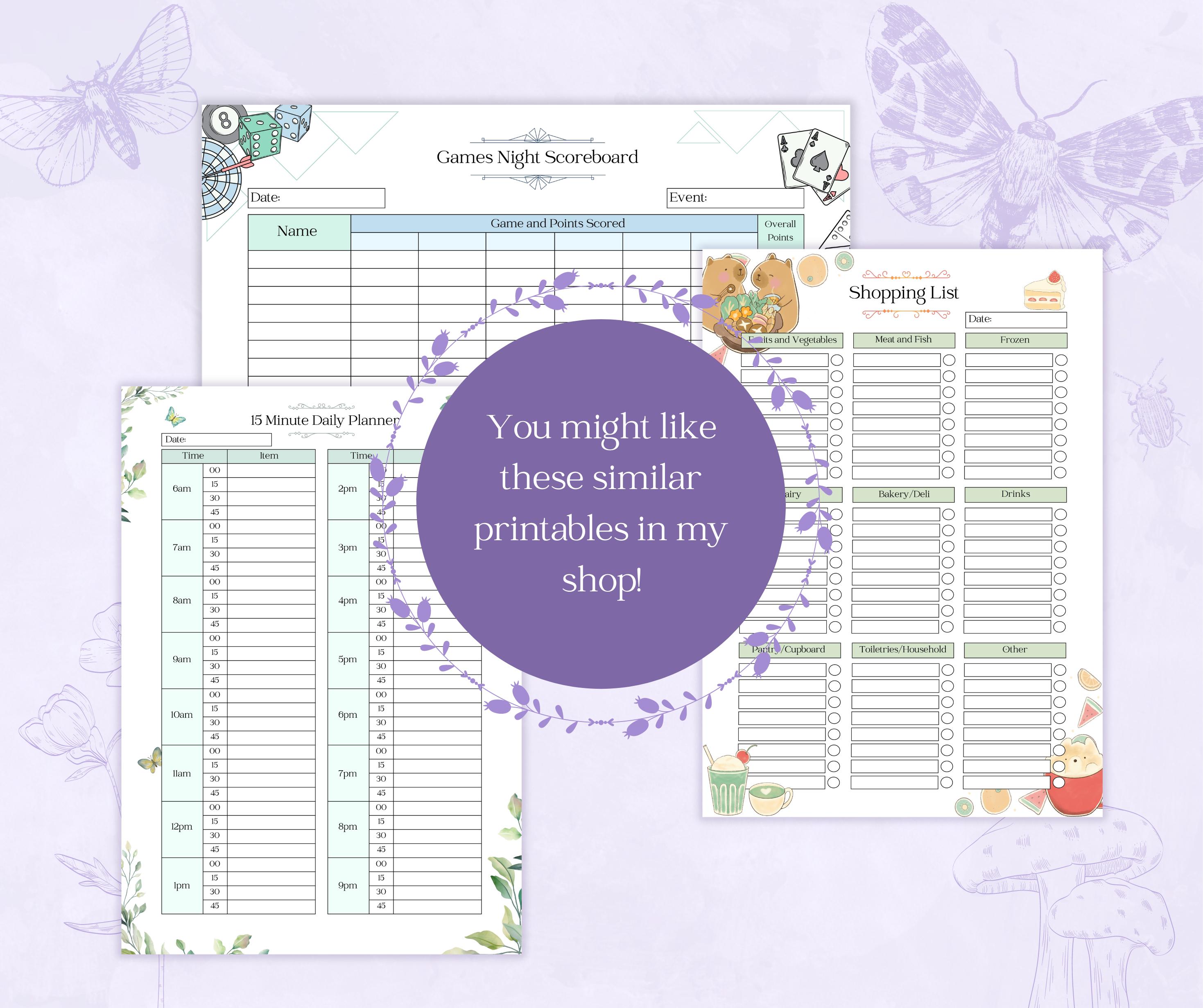 Client Follow up Tracker Printable PDF | Client Profile Communication ...