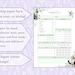 Cat Report Card Sheet Printable PDF | Cat Info Sheet | Cat Daily Log ...