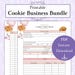 Cookie Business Bundle Printable PDF | Cookie Order Form | Cookie Sales ...