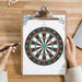 Dart Board Printable PDF | Darts Target Sheet | Pub Crawl Games | Team ...