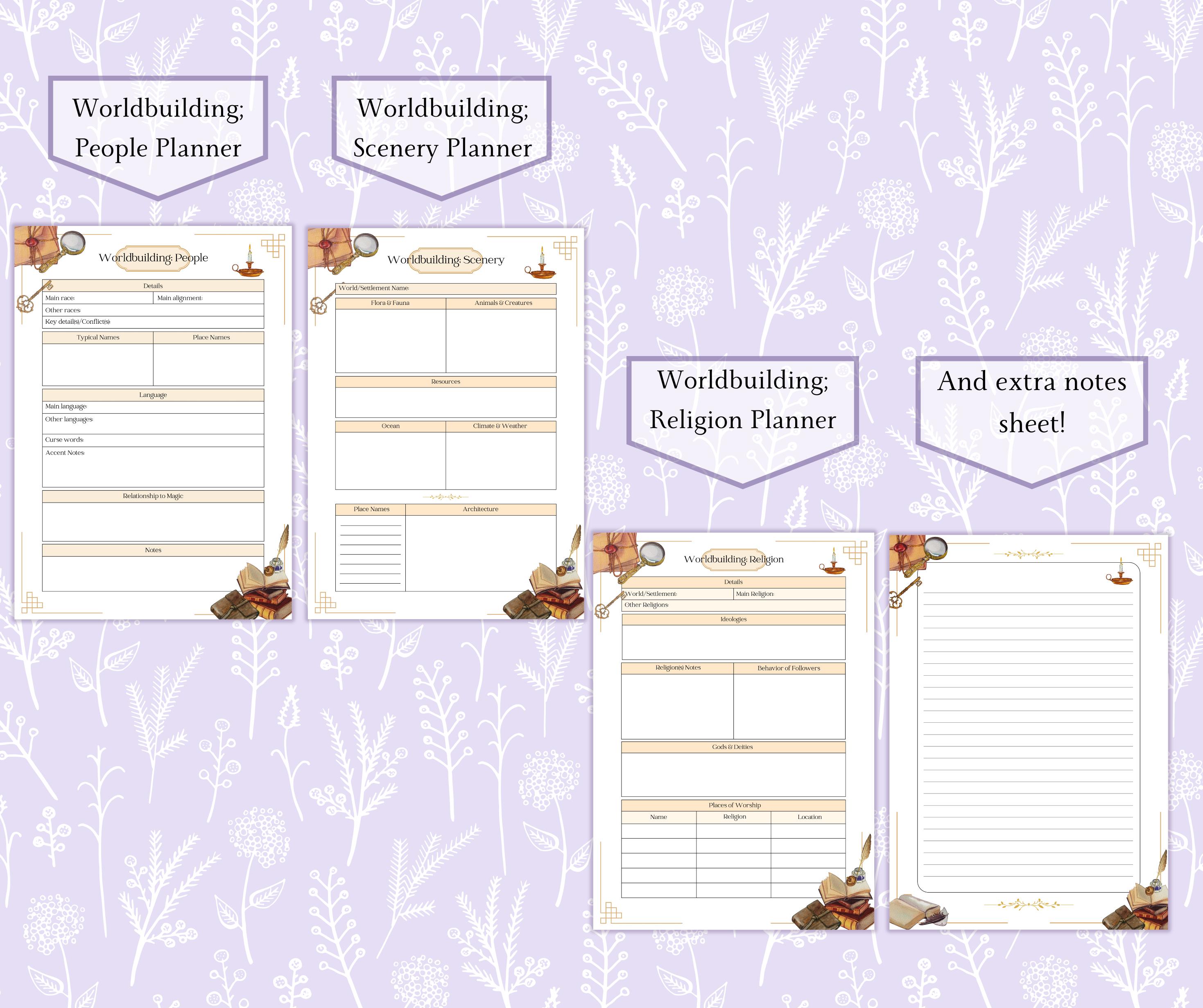 DM Worldbuilding Bundle Printable PDF | DM Starter Kit | Dnd Campaign ...