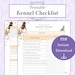 Kennel Checklist Printable PDF | Animal Checklist Veterinary Records ...