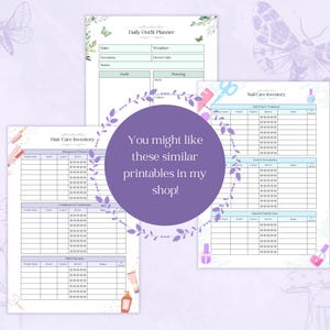 Nail Client Record Bundle Printable PDF | Nail Client Form | Nail Tech ...