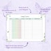 Fatigue Tracker Printable PDF | Energy Tracker | Chronic Fatigue Log ...