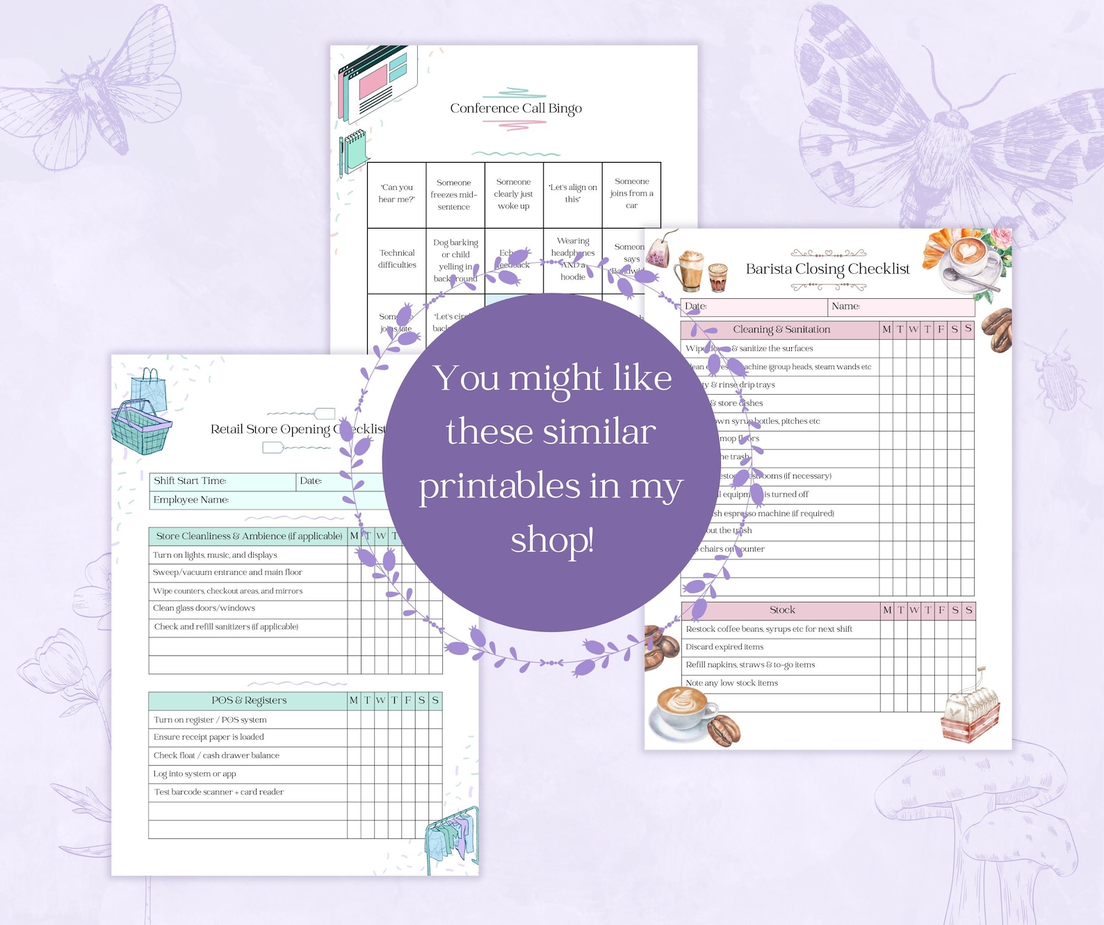 Retail Store Closing Checklist Printable PDF | Retail Checklist | Store ...