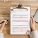 Cake Order Form Printable PDF | Bakery Order Form Template | Food Order ...