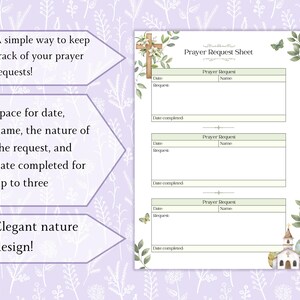 Prayer Request Bundle Printable PDF | Prayer Request List | Prayer ...