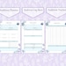 Audition Log Bundle Printable PDF | Audition Planner | Audition Sheet ...