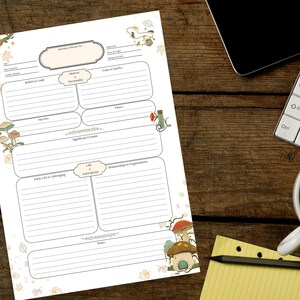 Druid Dnd Reference Sheet Bundle Printable PDF | Druid Character Sheet ...