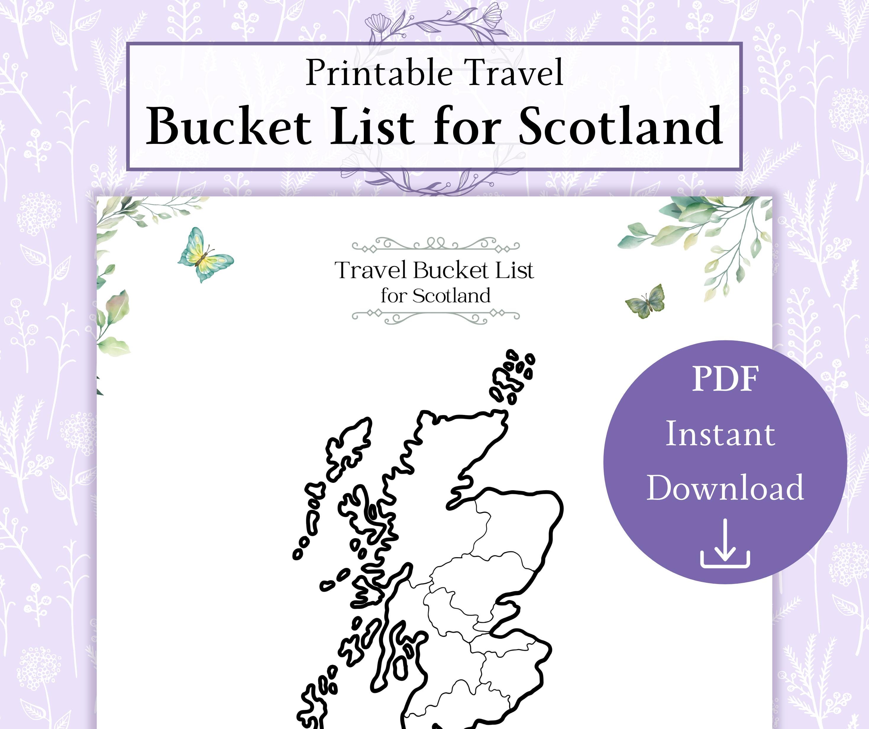 Printable tourist map of scotland | Soule.lgbt