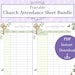 Church Contact List Printable PDF | Church Directory Contact Database ...