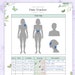 Pain Tracker With Body Map Printable PDF | Pain Diary | Symptom Journal ...