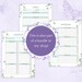 Goal Action Plan Printable PDF | Task Tracker | Long Term Goals ...