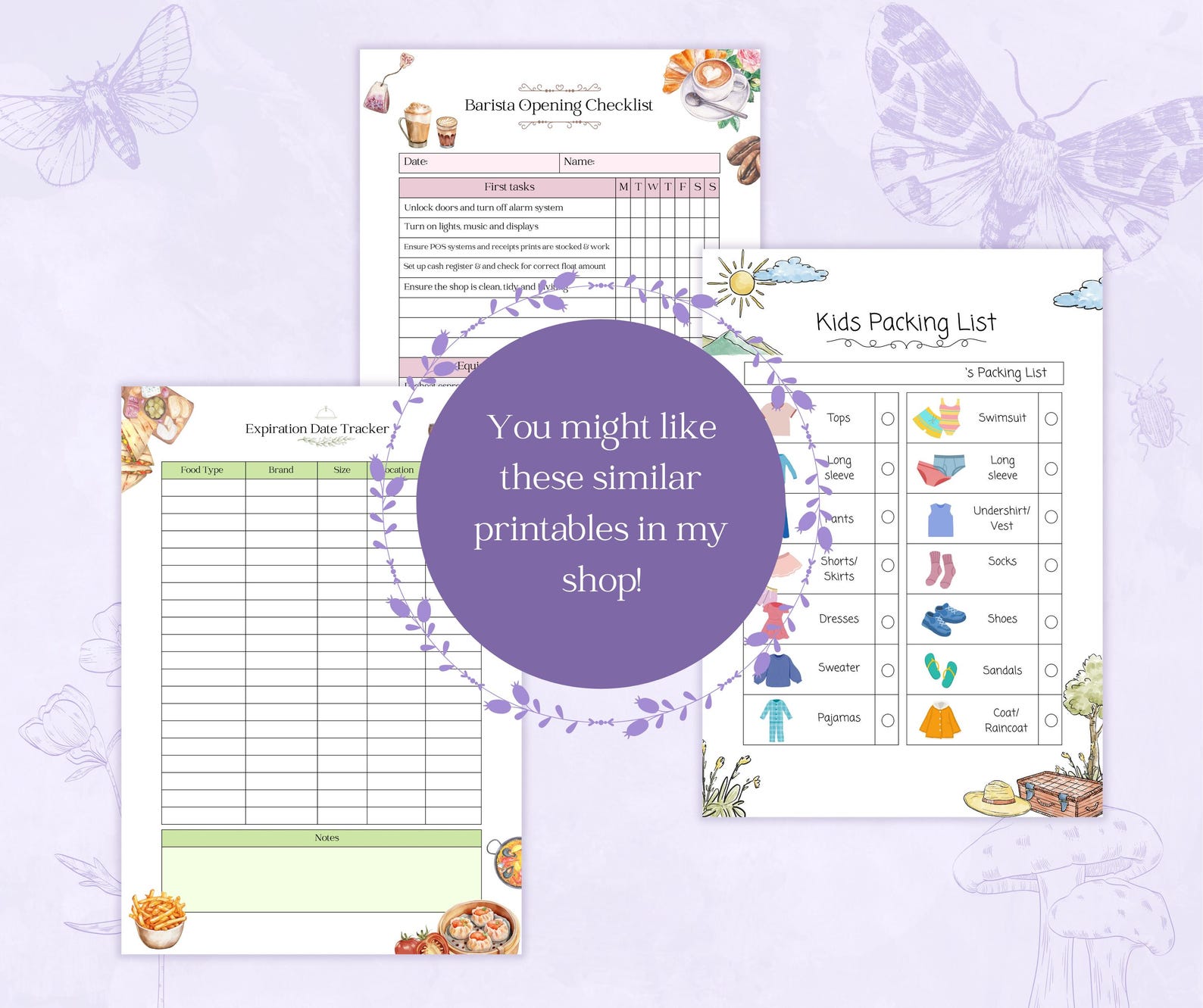 Spice Inventory Tracker Printable PDF | Spice Chart Inventory ...