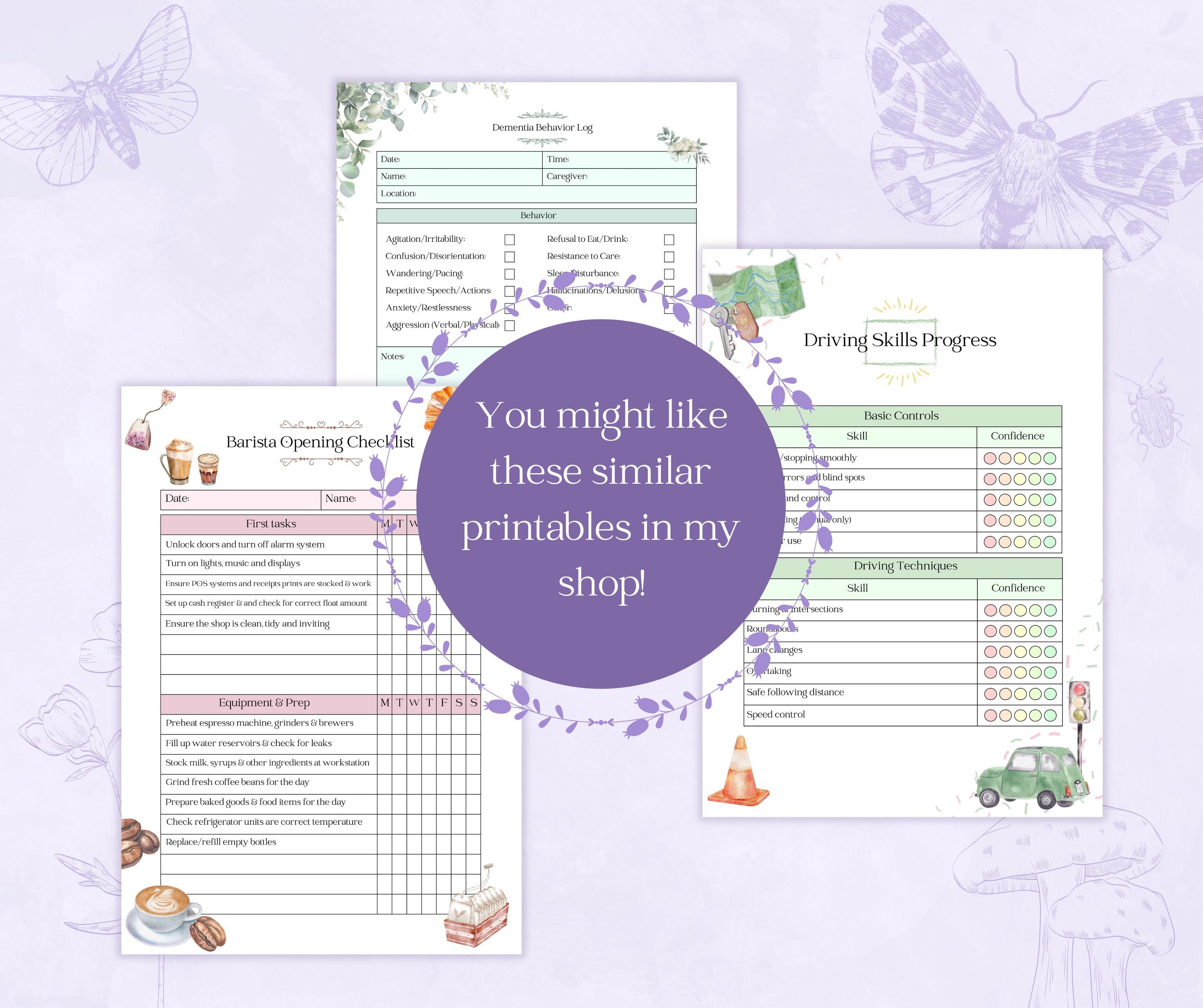 Apartment Hunting Bundle Printable PDF | Apartment Comparison ...