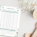 Cholesterol Tracker Printable PDF | Cholesterol Log | Medical Tracker ...