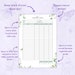 Daily Trade Fair Tracker Printable PDF | Craft Show Tracker | Inventory ...