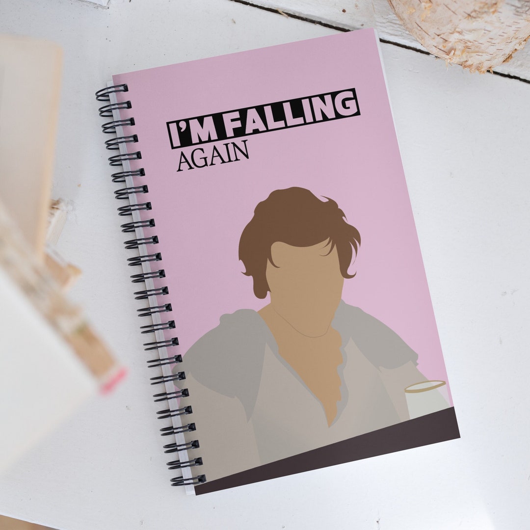 Spiral Notebook: Falling by Harry Styles - Etsy
