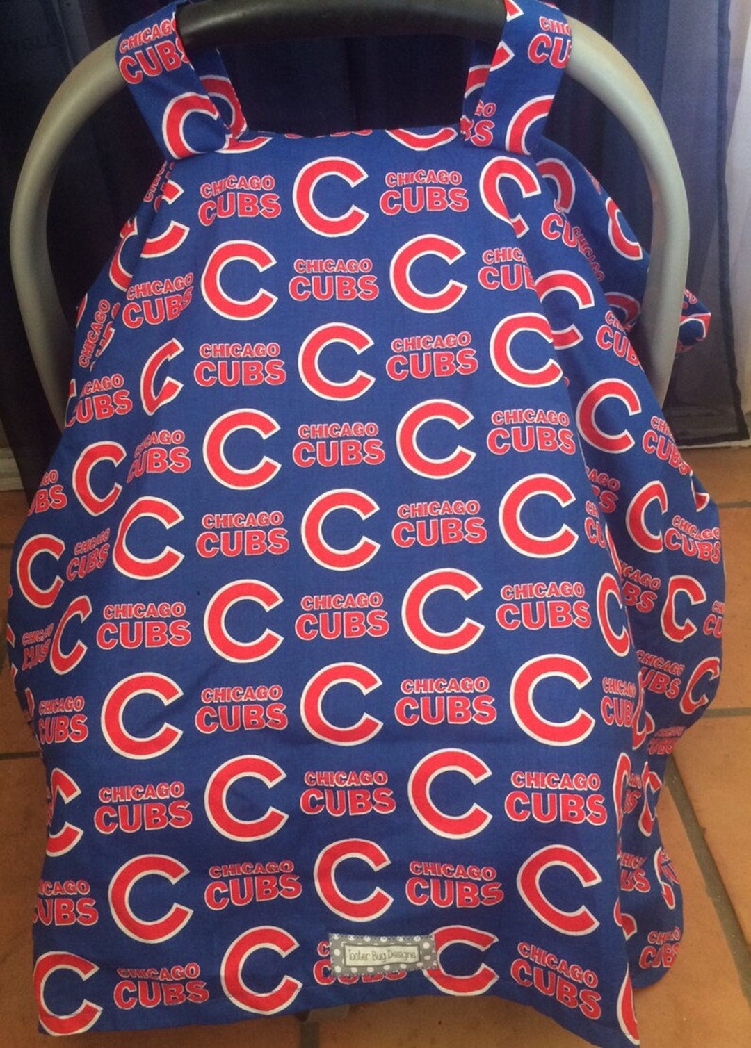 Chicago Cubs Baby Car Seat Canopy Car Seat Cover - Etsy